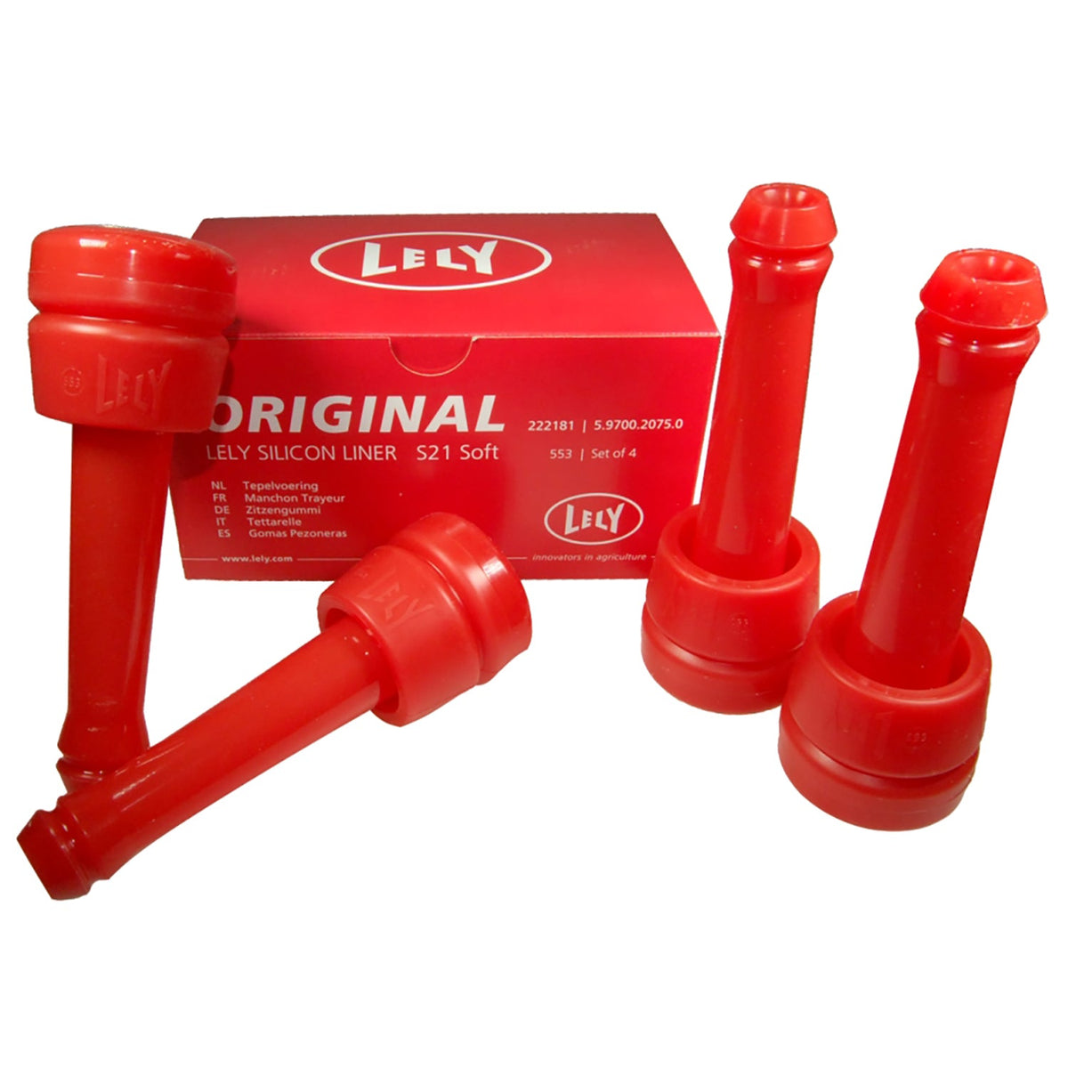 Liner Silicone Lely S19 Set 4 pieces 5.9701.5254.0 | HappyFarmerna.com ...
